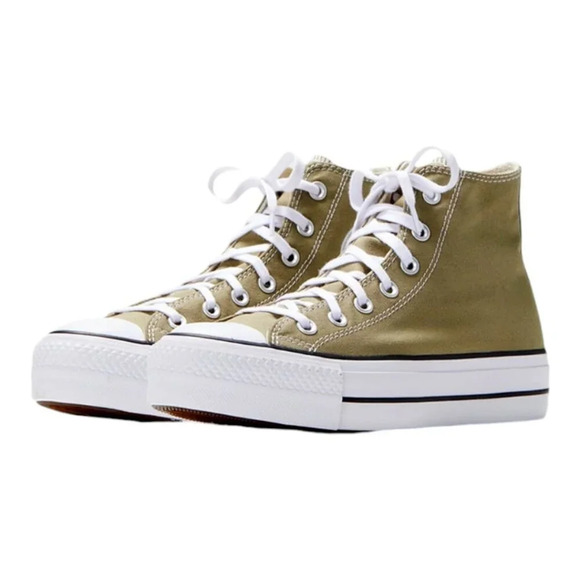 Converse | Shoes | New Converse Chuck Taylor Lift Platform Mossy Sloth ...